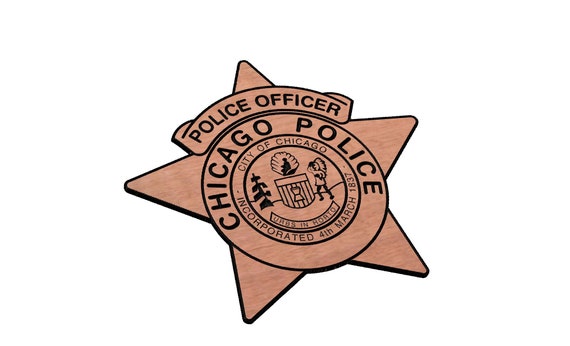 Chicago Police Badge SVG | Etsy
