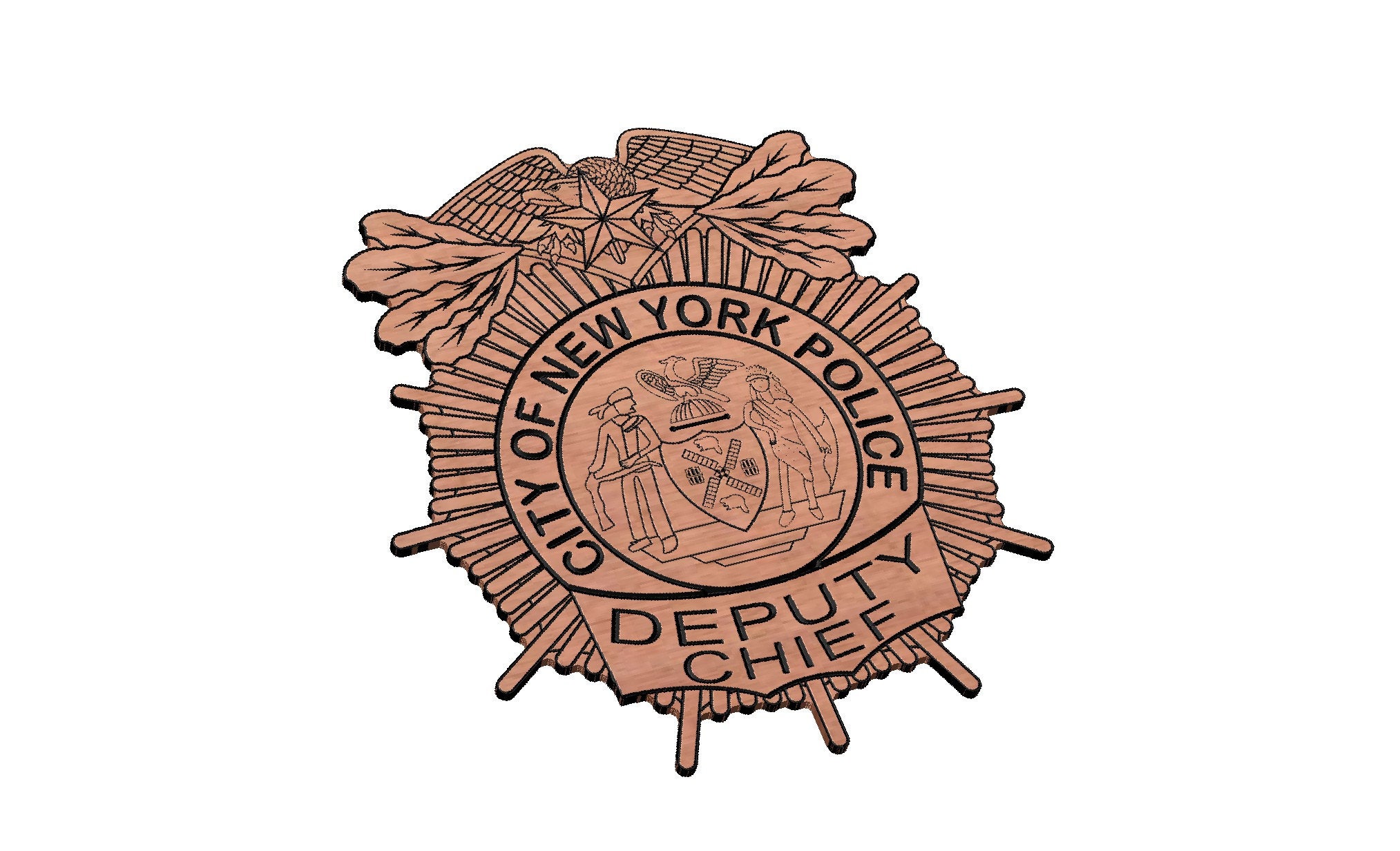 Nypd Deputy Chief Badge