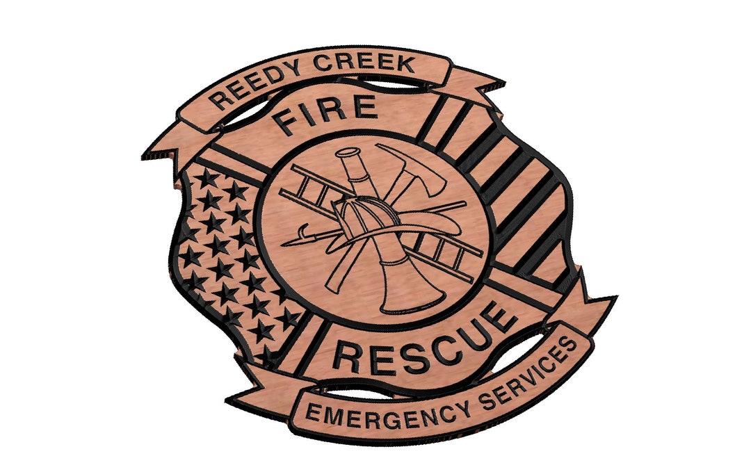Reedy Creek Emergency Services Patch SVG - Etsy