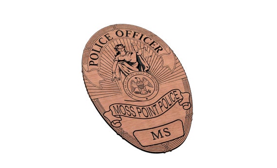 Moss Point Police Badge SVG | Etsy