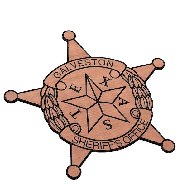 Galveston County Sheriff Svg - Etsy