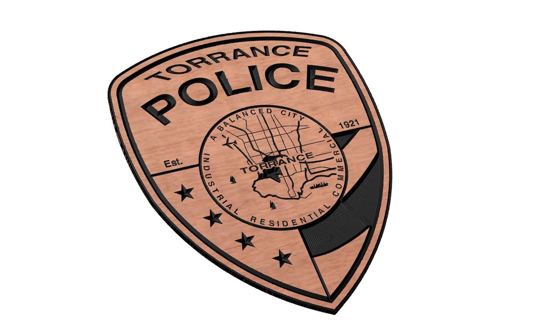 Torrance Police Patch SVG - Etsy