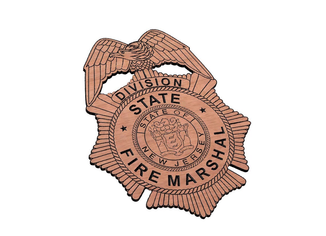 State Fire Marshal Badge SVG - Etsy