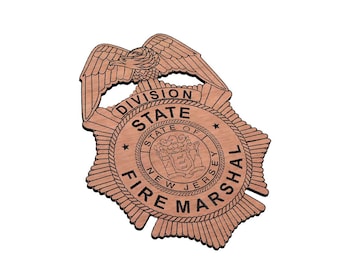 Fire Marshal Badge Svg - Etsy
