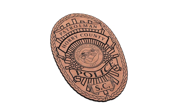 Horry County Police Badge SVG - Etsy