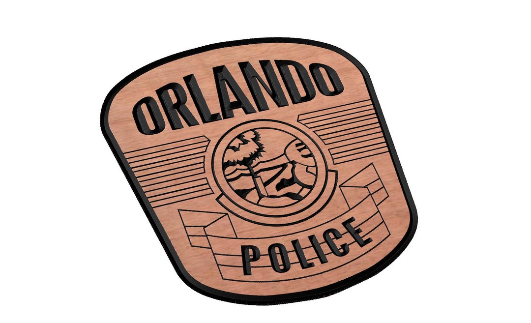 Orlando Police Patch SVG - Etsy