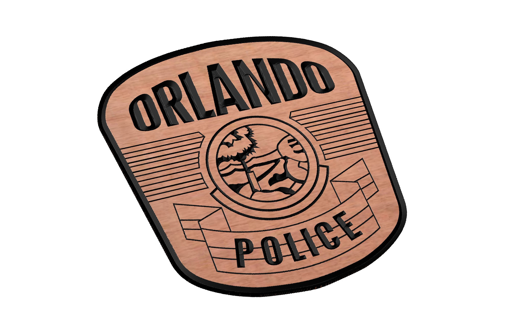 Orlando Police Patch SVG - Etsy