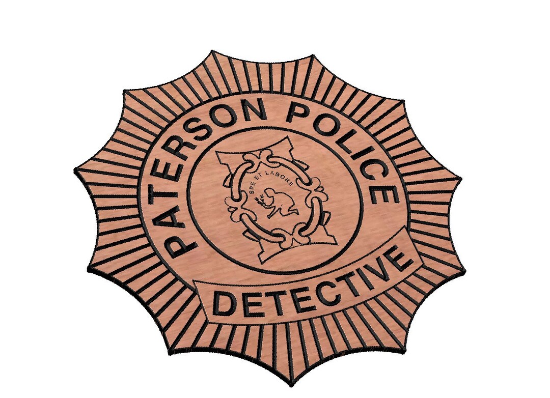 Patterson Police Badge SVG - Etsy