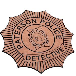 Patterson Police Badge SVG - Etsy Canada