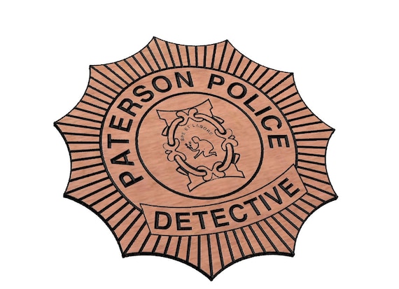 Patterson Police Badge SVG | Etsy