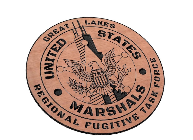 US Marshals Regional Fugitive Task Force Great Lakes Patch SVG - Etsy