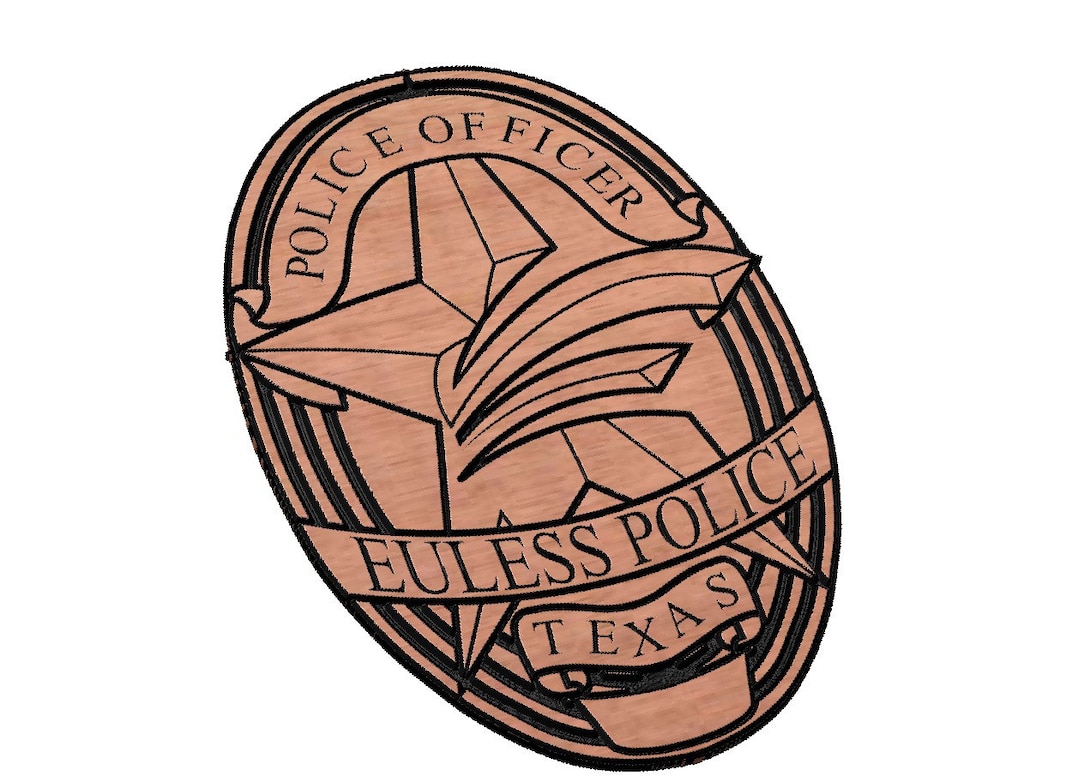 Euless Police Badge SVG - Etsy Canada