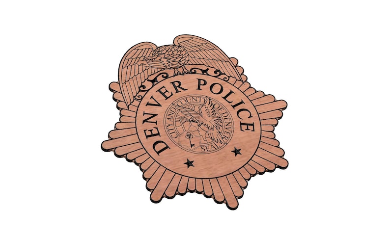 Denver Police Badge SVG - Etsy