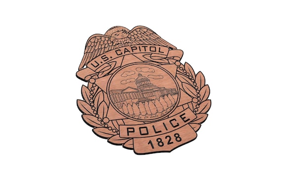 US Capitol Police Badge SVG | Etsy