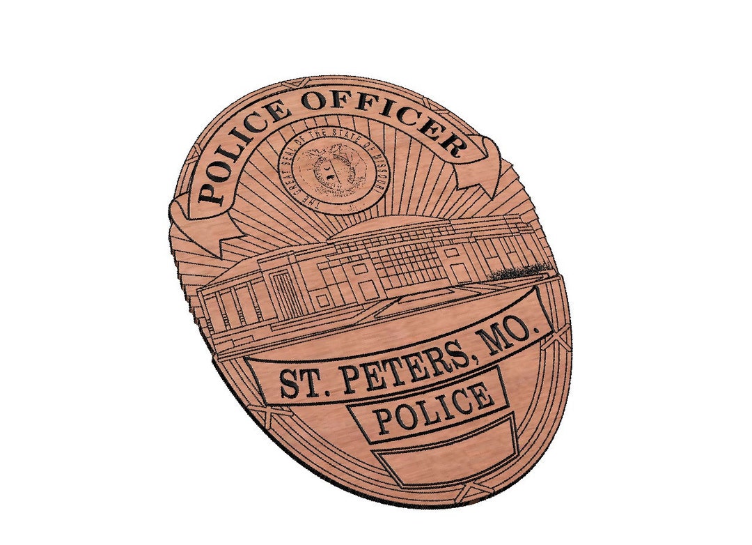 ST Peters Police Badge SVG - Etsy