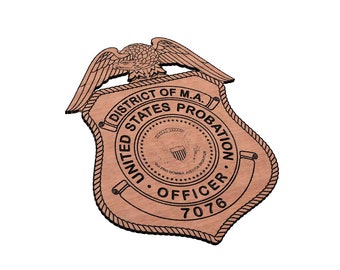 Probation Officer Badge Svg | Etsy