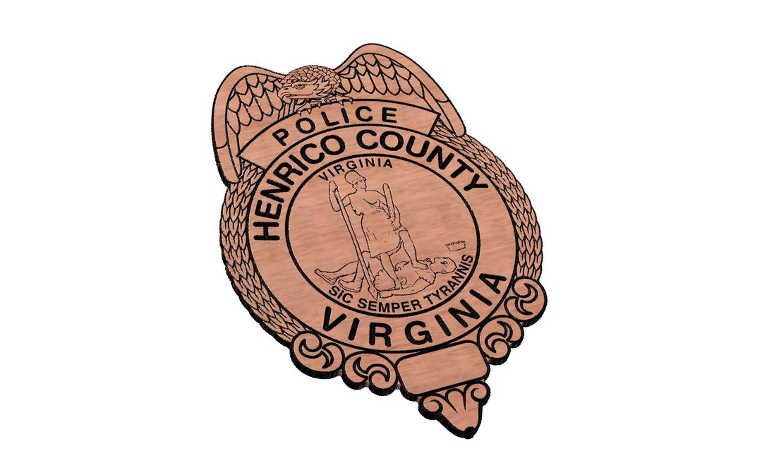 Henrico County Police Badge SVG - Etsy