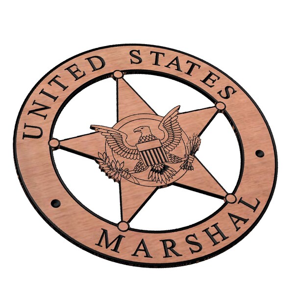 Us Marshal Badge - Etsy