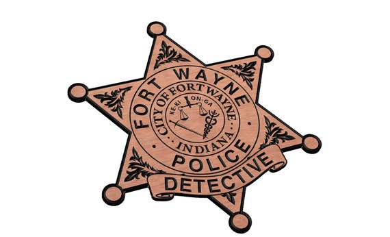 Fort Wayne Police Badge SVG - Etsy