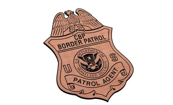 Border Patrol Police Badge SVG | Etsy