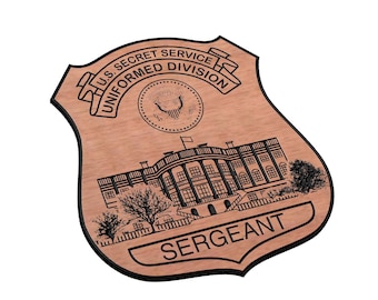 Secret Service Badge | Etsy