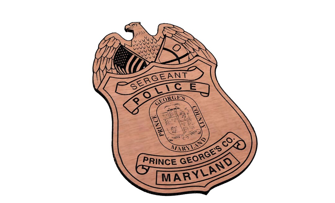 Prince Georges County Police SVG - Etsy