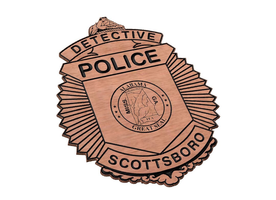 Scottsboro Police Badge SVG - Etsy