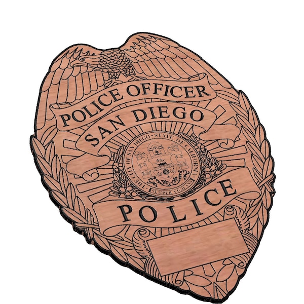 San Diego Police Department Svg - Etsy Australia