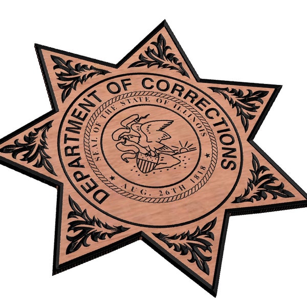 Corrections Badge - Etsy