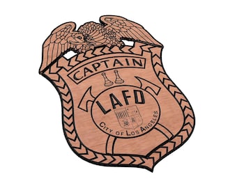 Lafd Badge Svg | Etsy Ireland