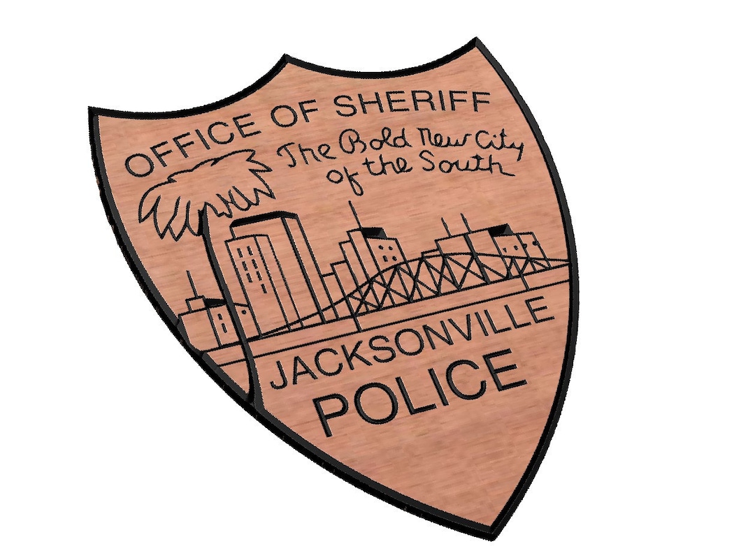 Sheriff Patch SVG Jacksonville, - Etsy