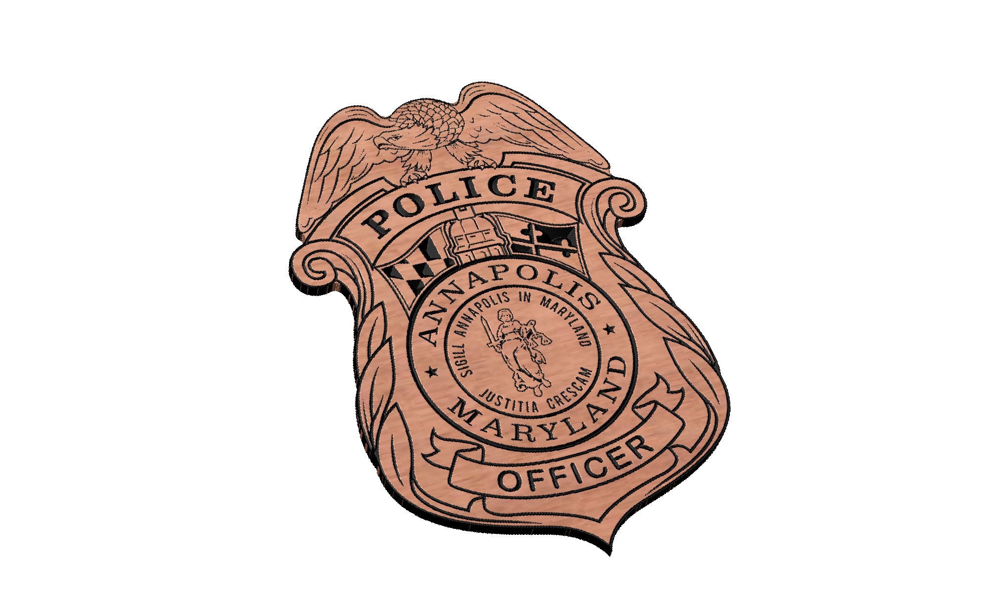 Annapolis Police Badge SVG - Etsy