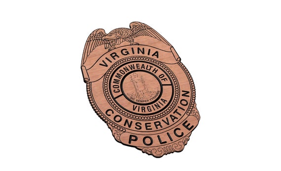 Virginia Conservation Police Badge SVG | Etsy