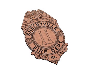 Chicago Fire Department Badge SVG - Etsy