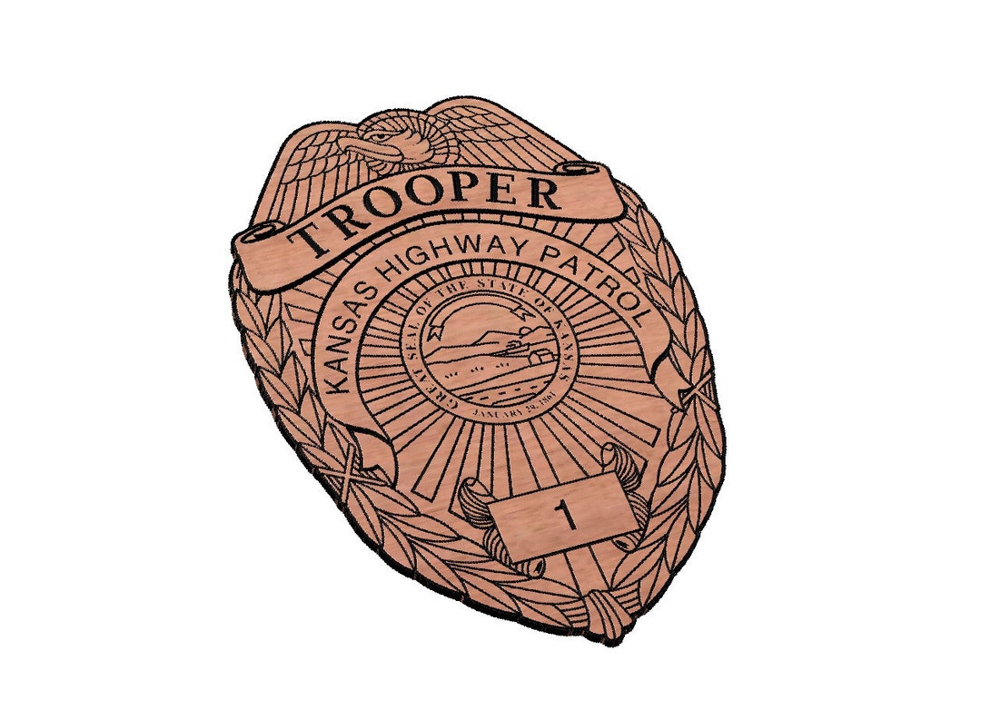 Highway Patrol Badge SVG - Etsy