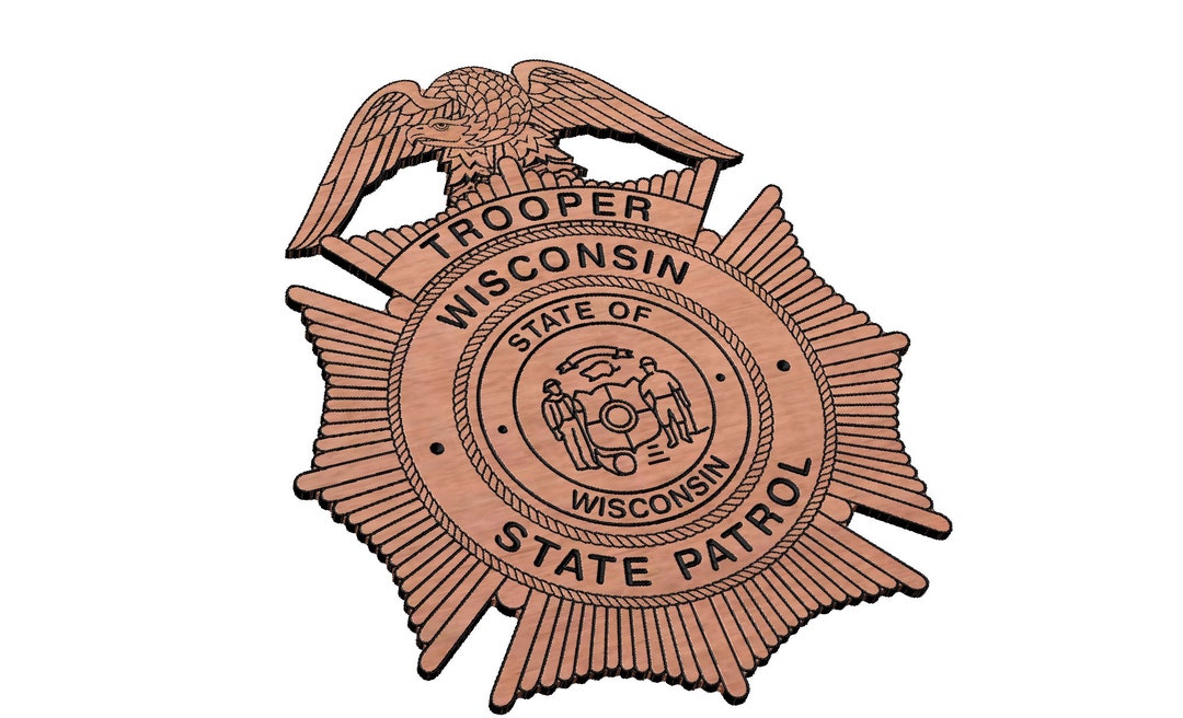 State Patrol Badge SVG - Etsy