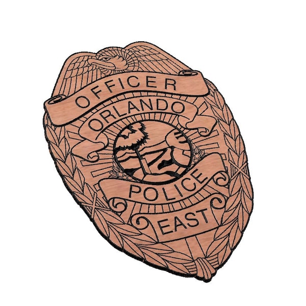 Orlando Police Badge Svg - Etsy Ireland