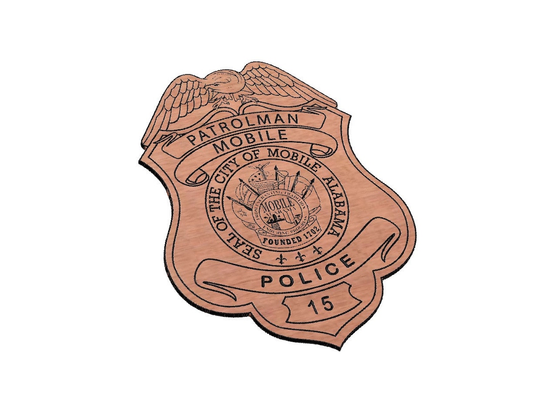 Mobile County Police Badge SVG - Etsy