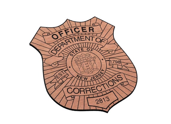Department of Corrections Badge SVG - Etsy