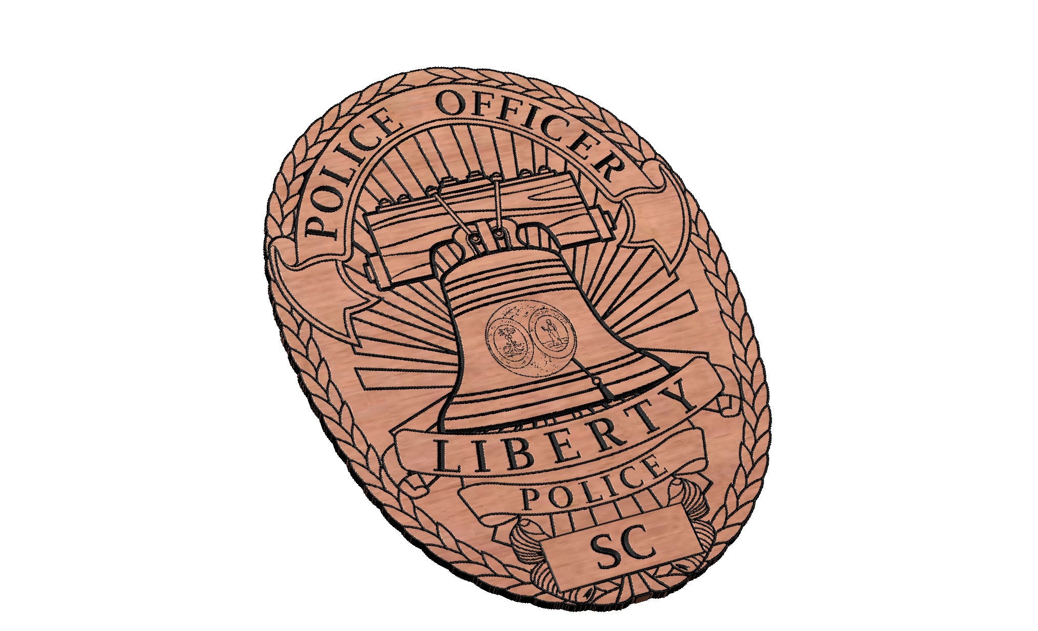 Liberty City Police Department Badge