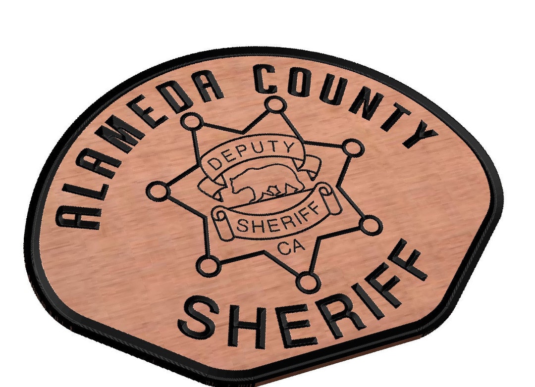 Alameda County Sheriff Patch SVG - Etsy