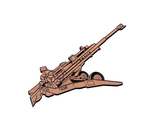 Howitzer SVG - Etsy