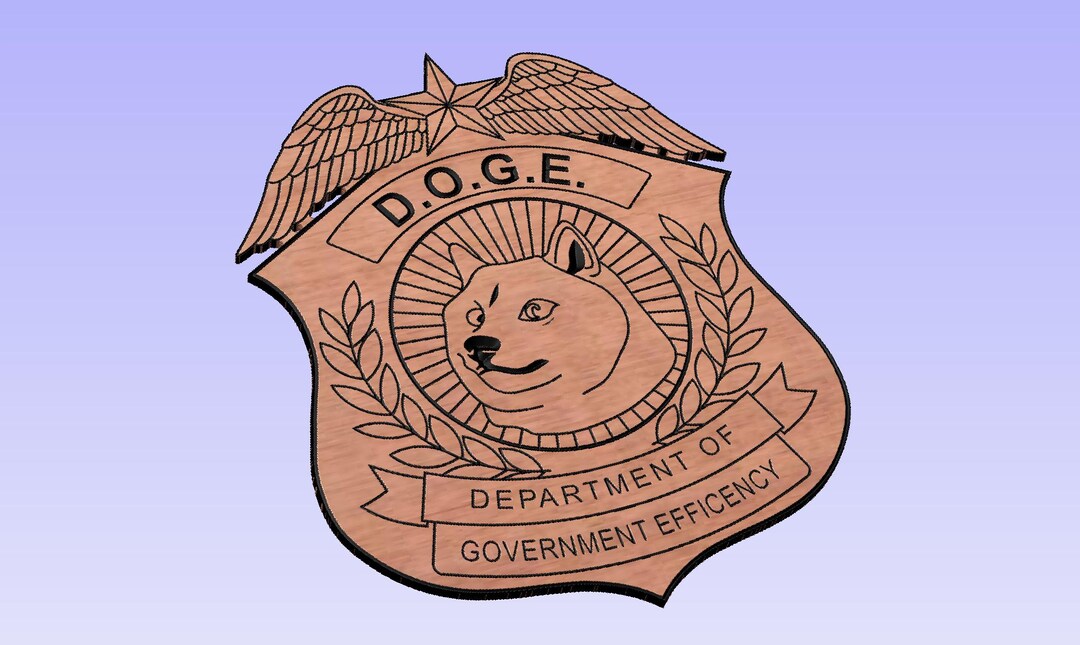DOGE Badge SVG - Etsy