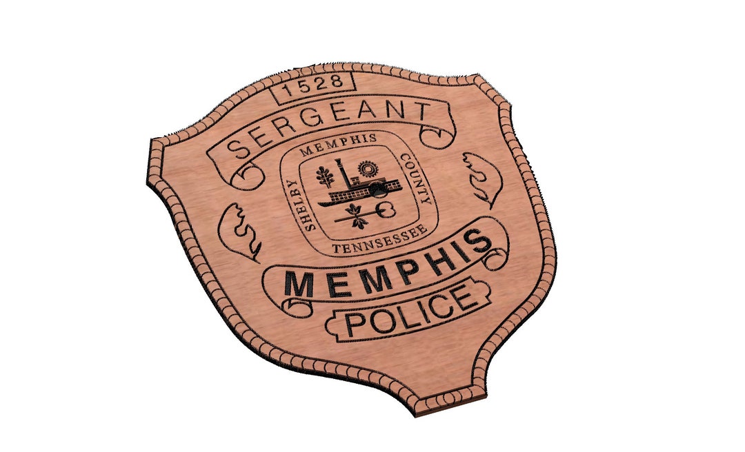 Memphis Police Badge SVG - Etsy