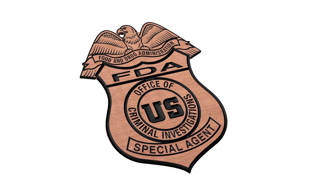 FDA Special Agent Badge SVG - Etsy