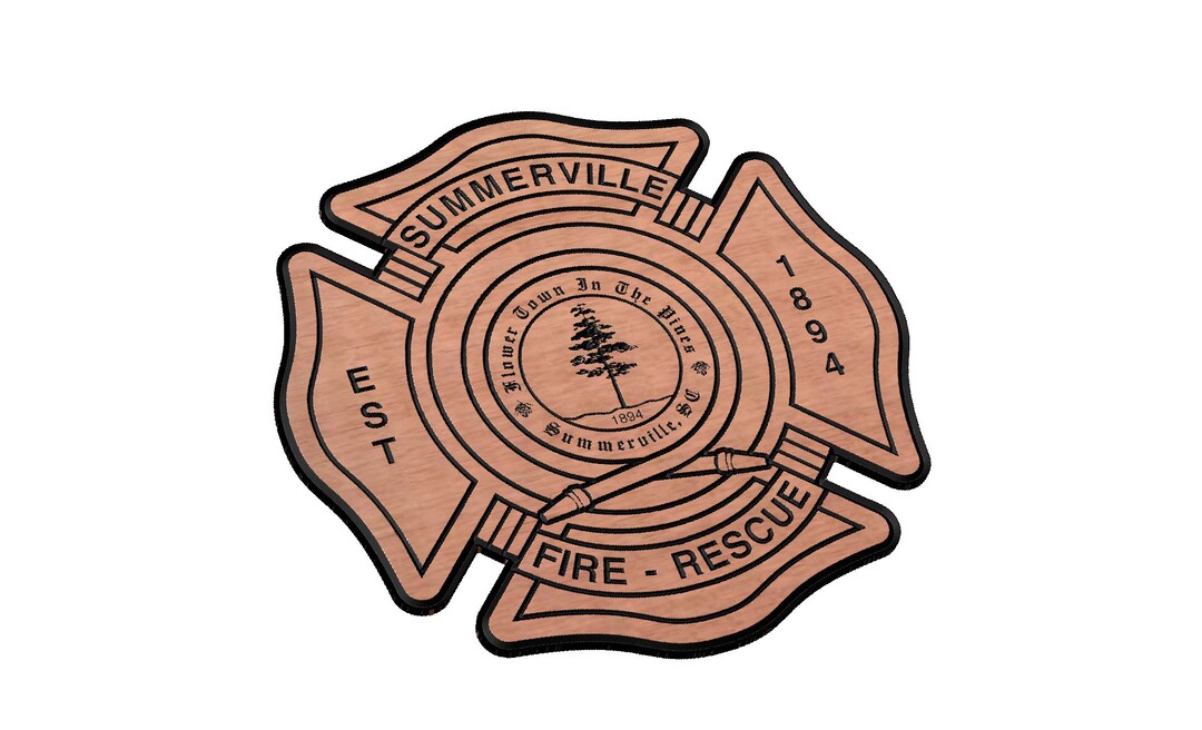 Summerville FD Patch SVG - Etsy