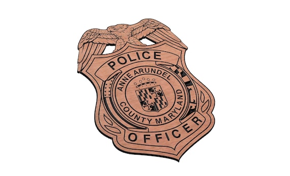 Anne Arundel County Police Badge SVG | Etsy