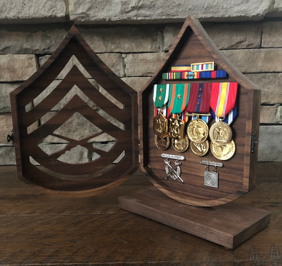 Military Metal Display Case - Etsy