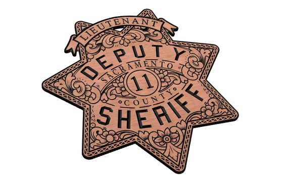 Sacramento County Deputy Sheriff Badge SVG - Etsy