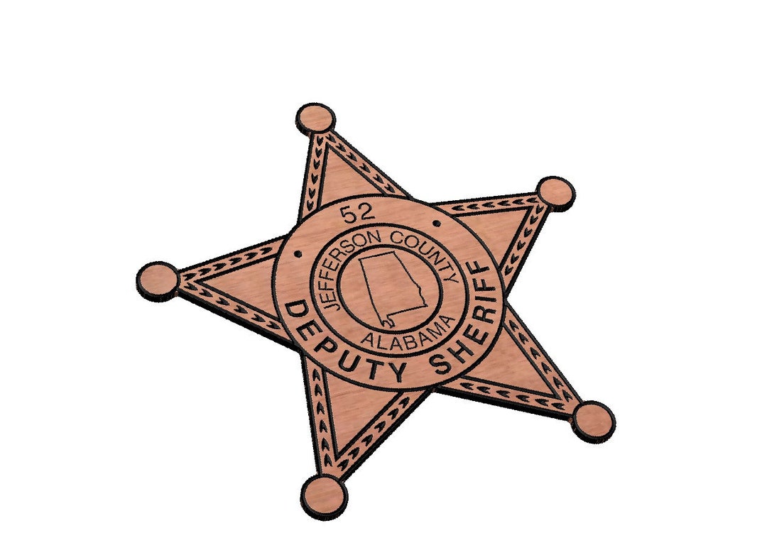 Jefferson County Deputy Sheriff Badge SVG - Etsy